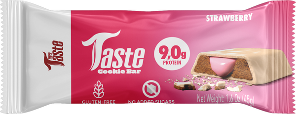 TASTE COOKIE BAR STRAWBERRY ( 12 UNITS ) – MRS TASTE